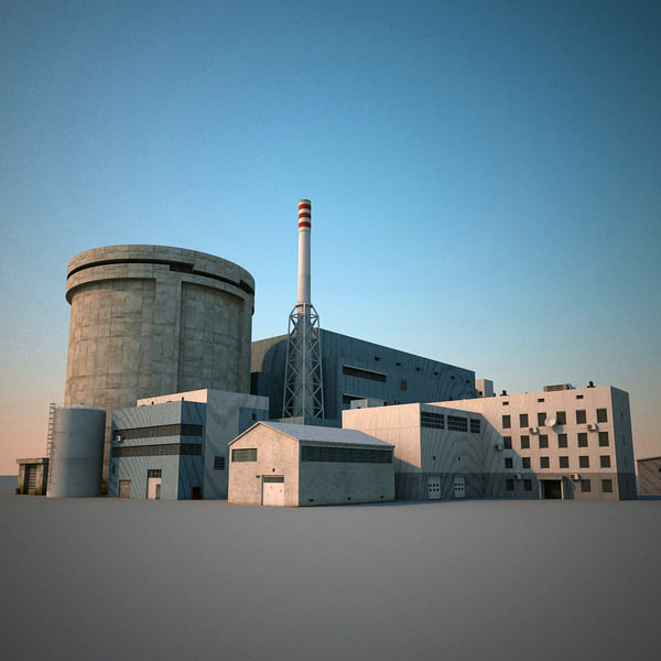 3d nuclear power plant v3