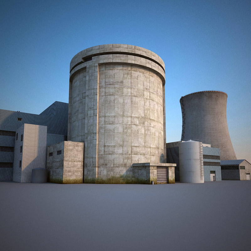 3d nuclear power plant v3