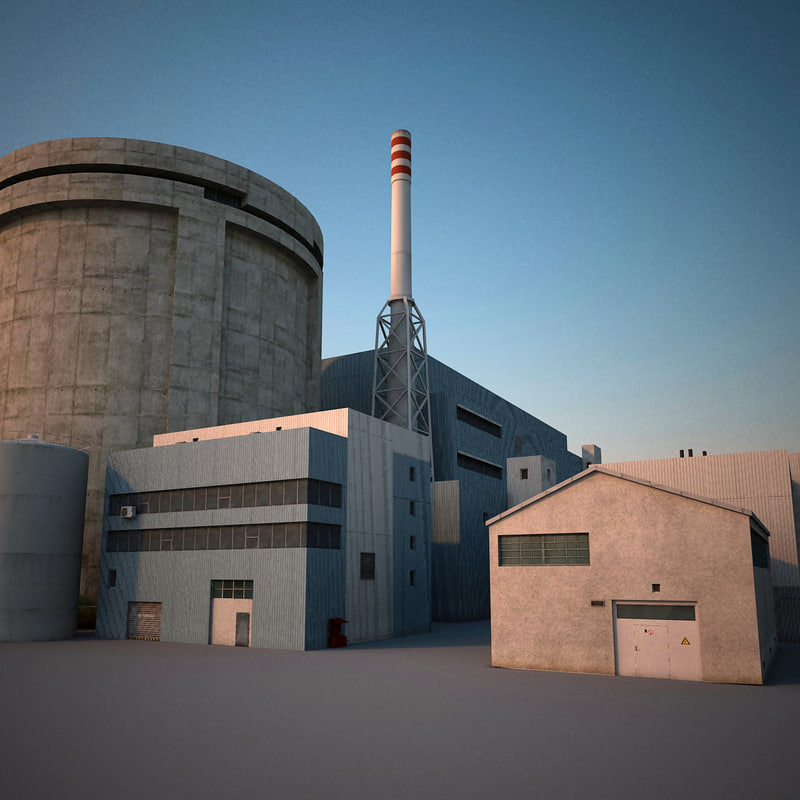 3d nuclear power plant v3