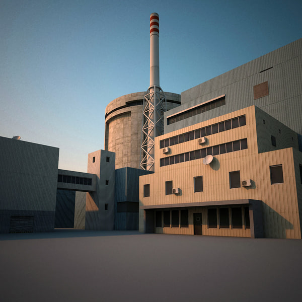 3d nuclear power plant v3