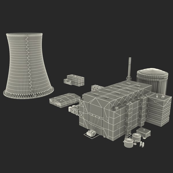 3d nuclear power plant v3