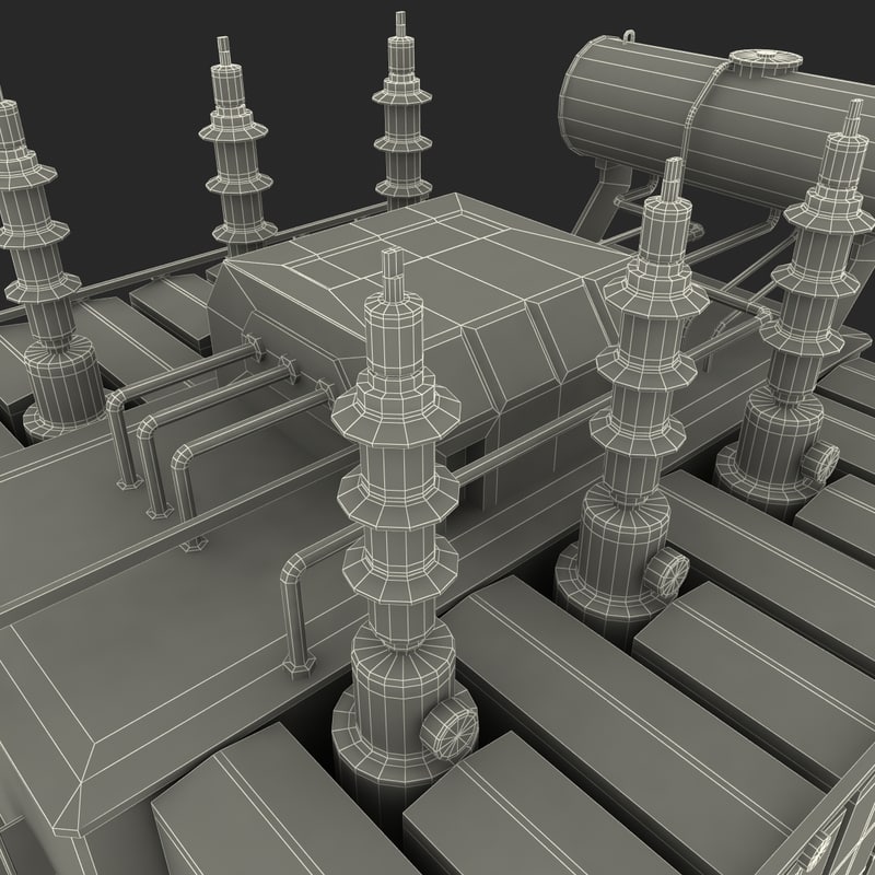 substation v4 3d model