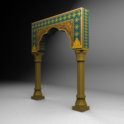 3d model of indian