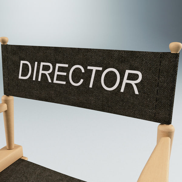 3d director set model