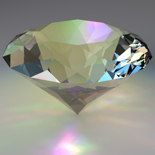 realistic diamond jewel 3d 3ds