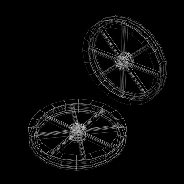 wheel 3d 3ds