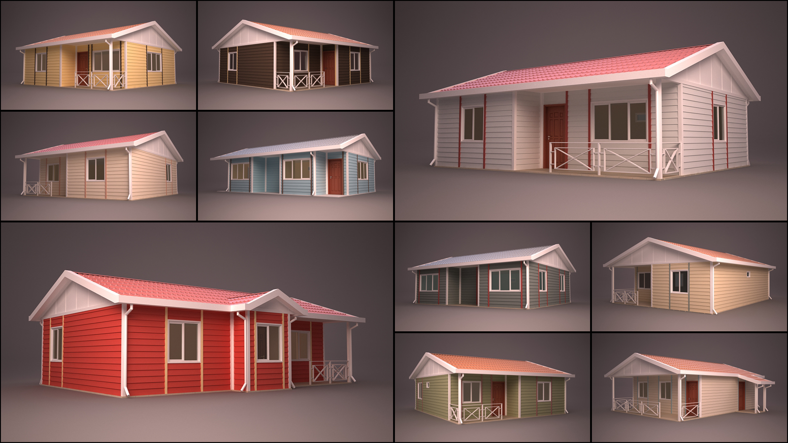 3ds max house homes