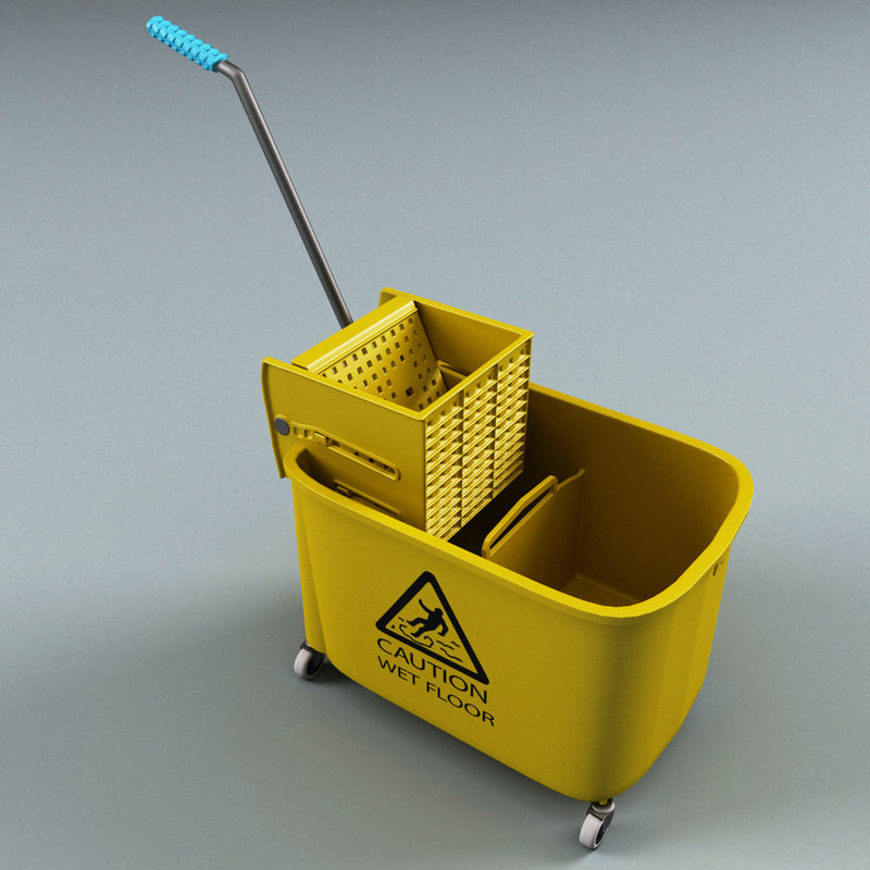 3d model of mop wringer