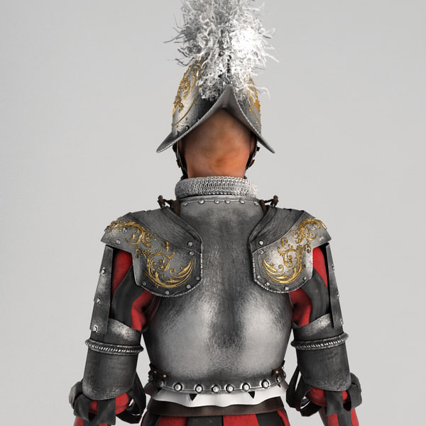 swiss guardsmen vatican knight 3ds