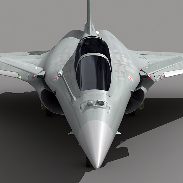 dassault rafale fighter 3d model
