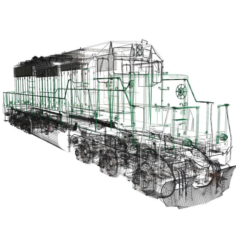 emd sd40-2 engines bn max