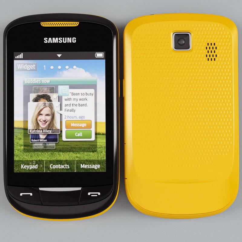 samsung s3850 corby ii 3d 3ds