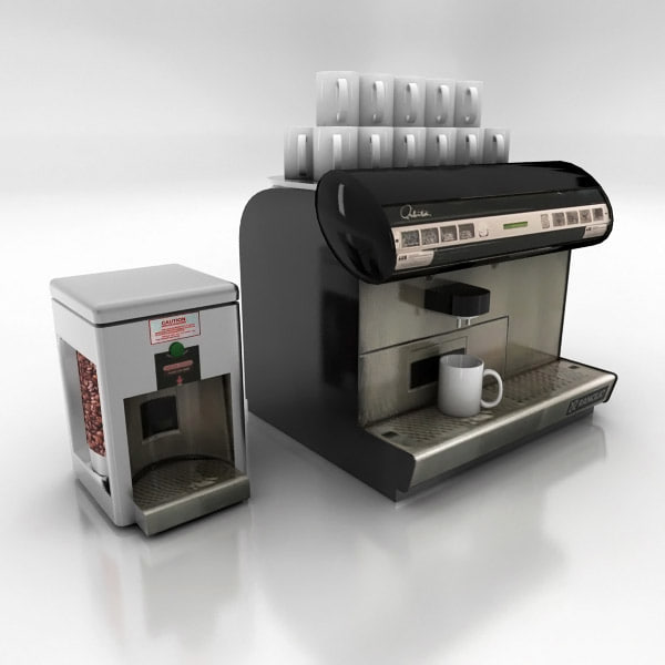 coffee machine 3d model