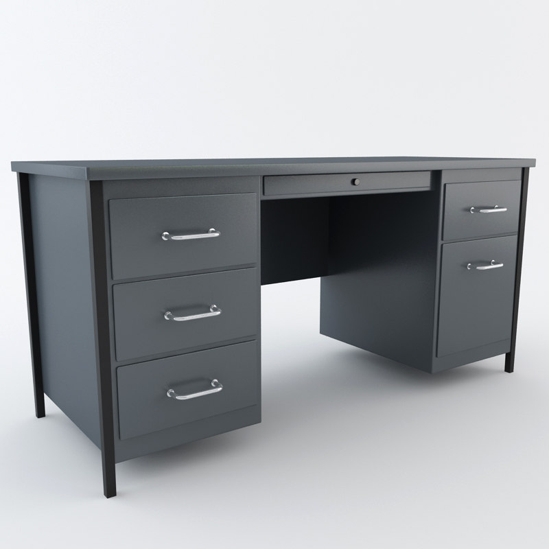 office desk 3d model