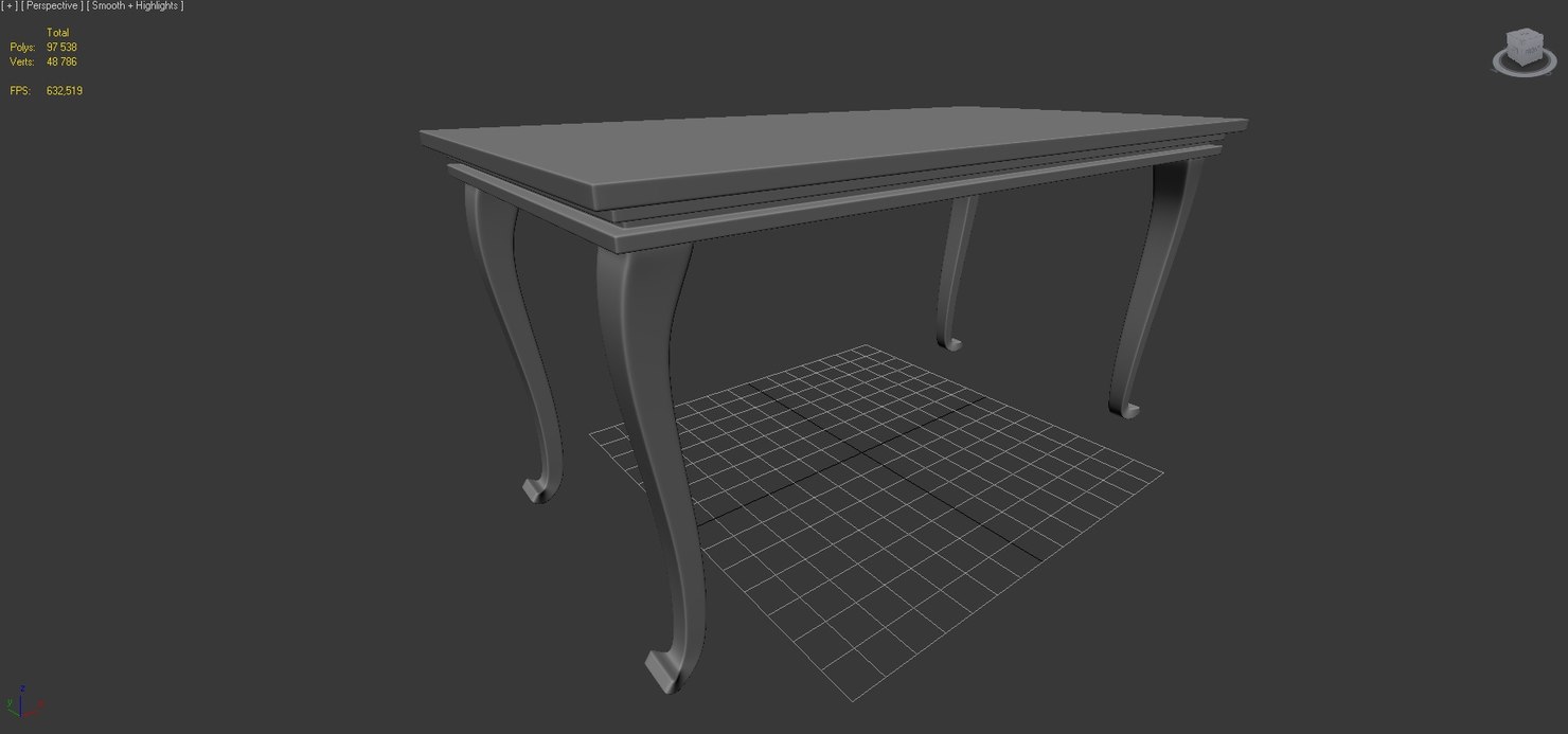 free table 3d model