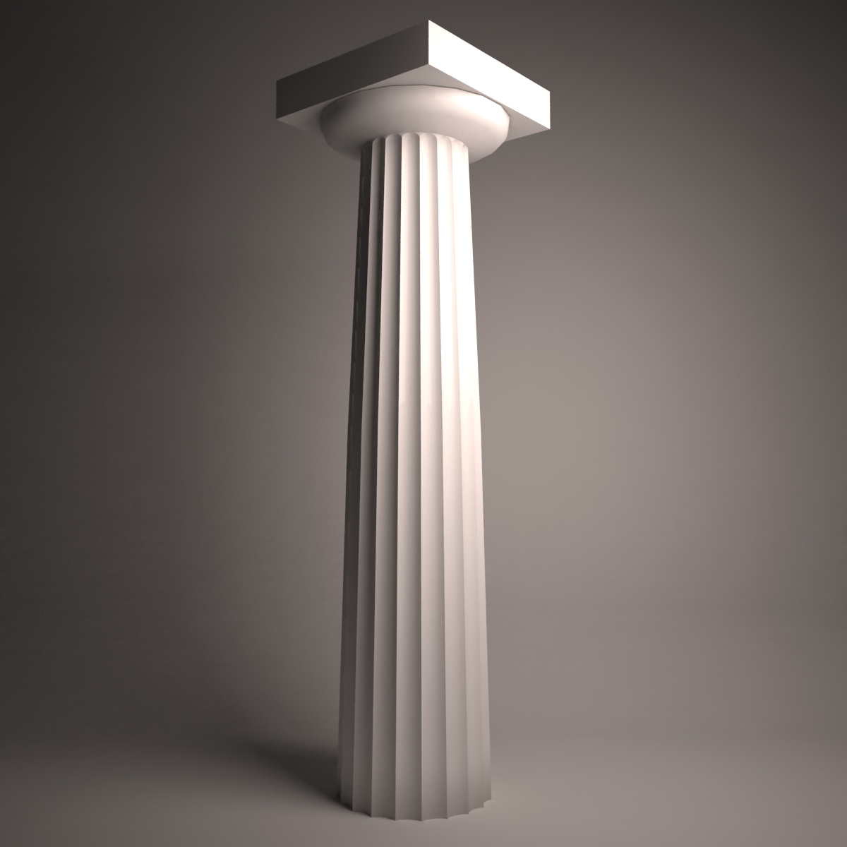 doric column 3d model