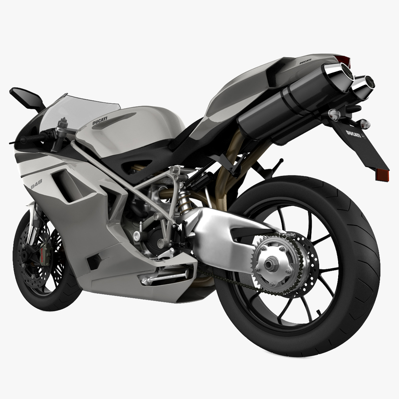 ducati 848 2009 3d 3ds