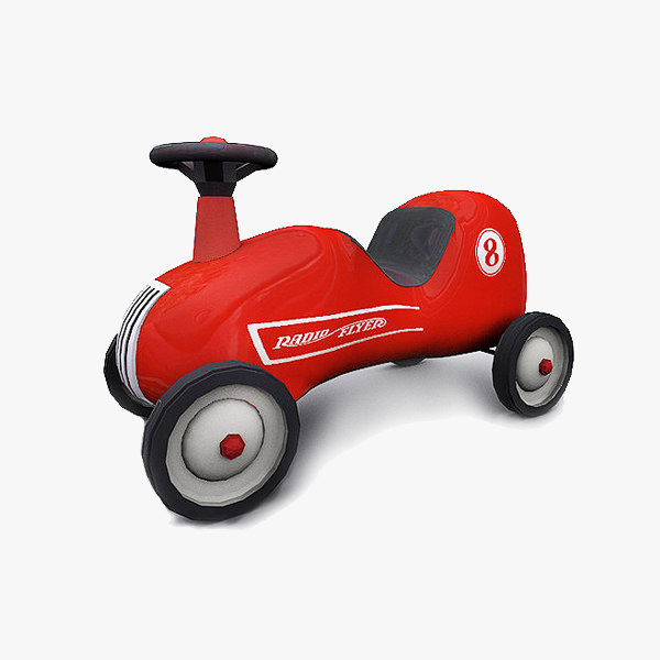 3d classic baby car model