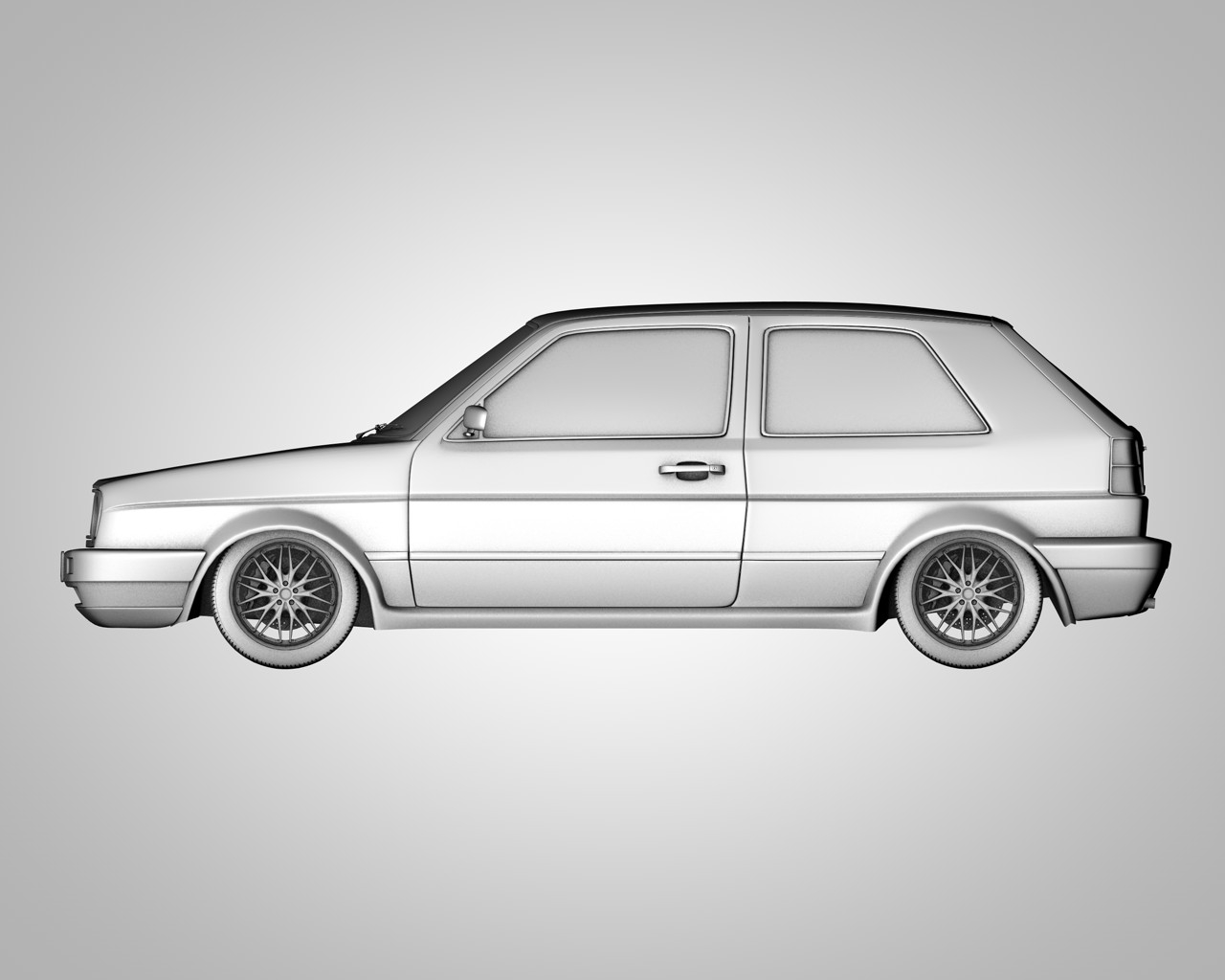 golf mk 2 gti 3ds