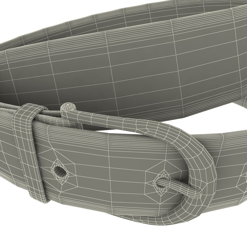 3ds max leather belts