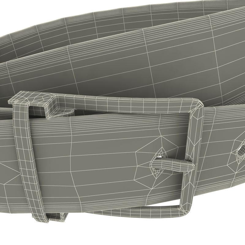 3ds max leather belts