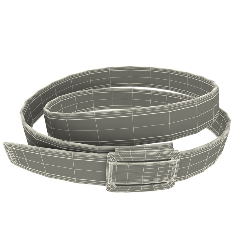3ds max leather belts