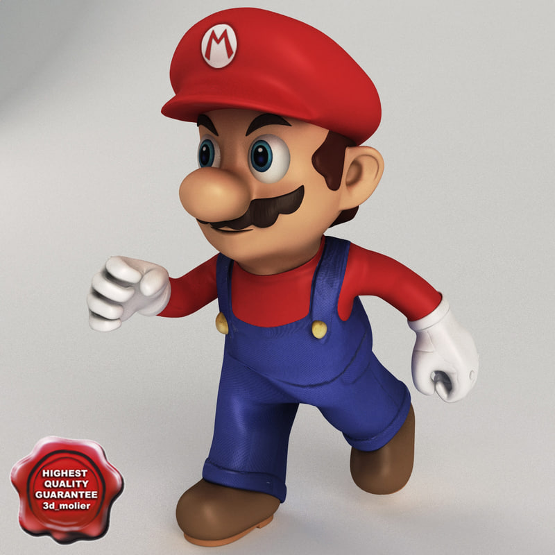 3d super mario pose3