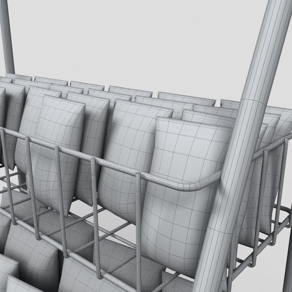 3d model food product display