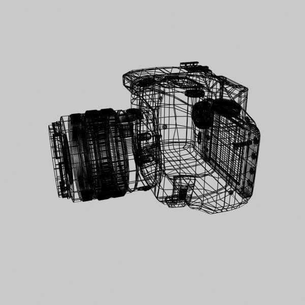 3d model camera