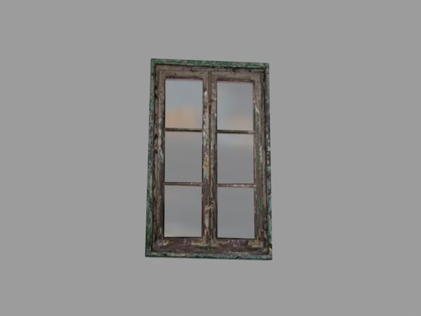 free window glass 3d model