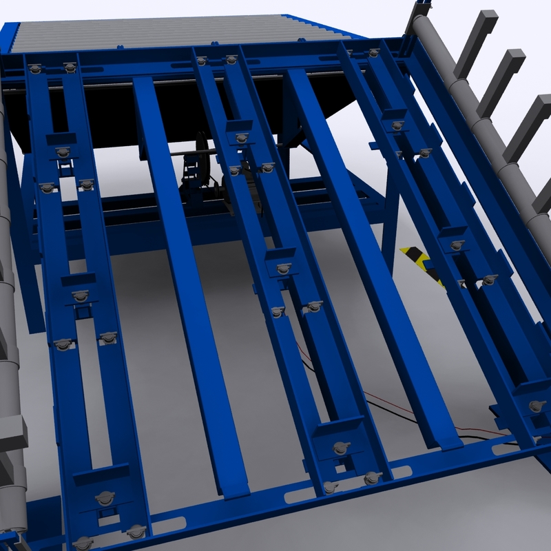 machine pallet 3d model