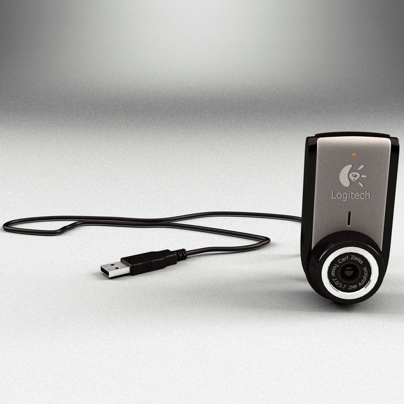 3d ma logitech portable webcam c905