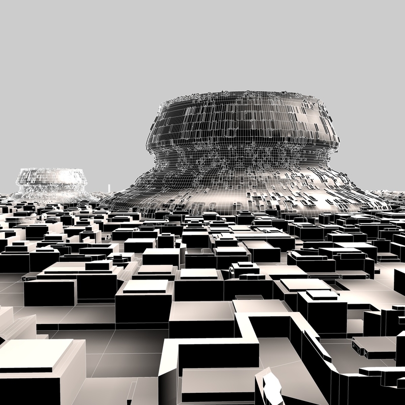 3d simple greeble model