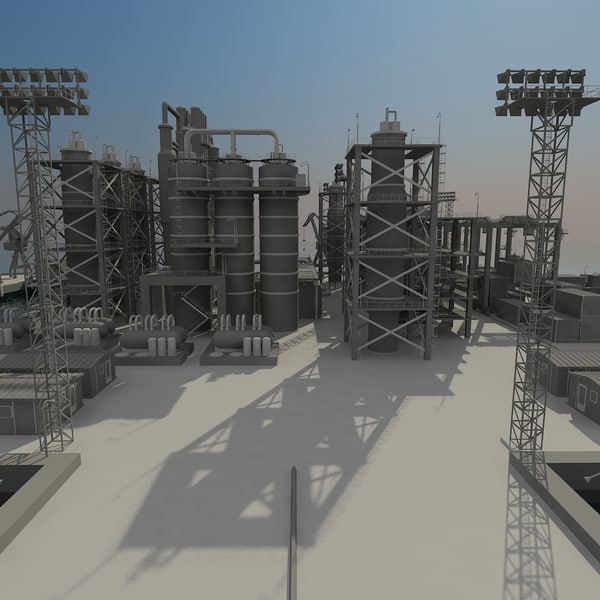 maya industrial port plant vessel