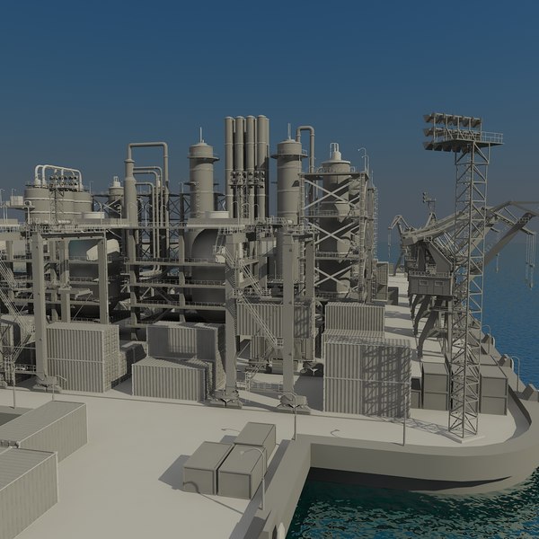 maya industrial port plant vessel