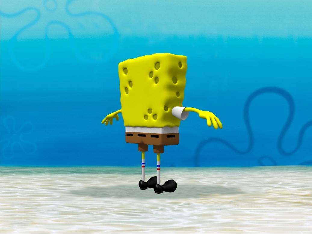 spongebob squarepants 3d lwo