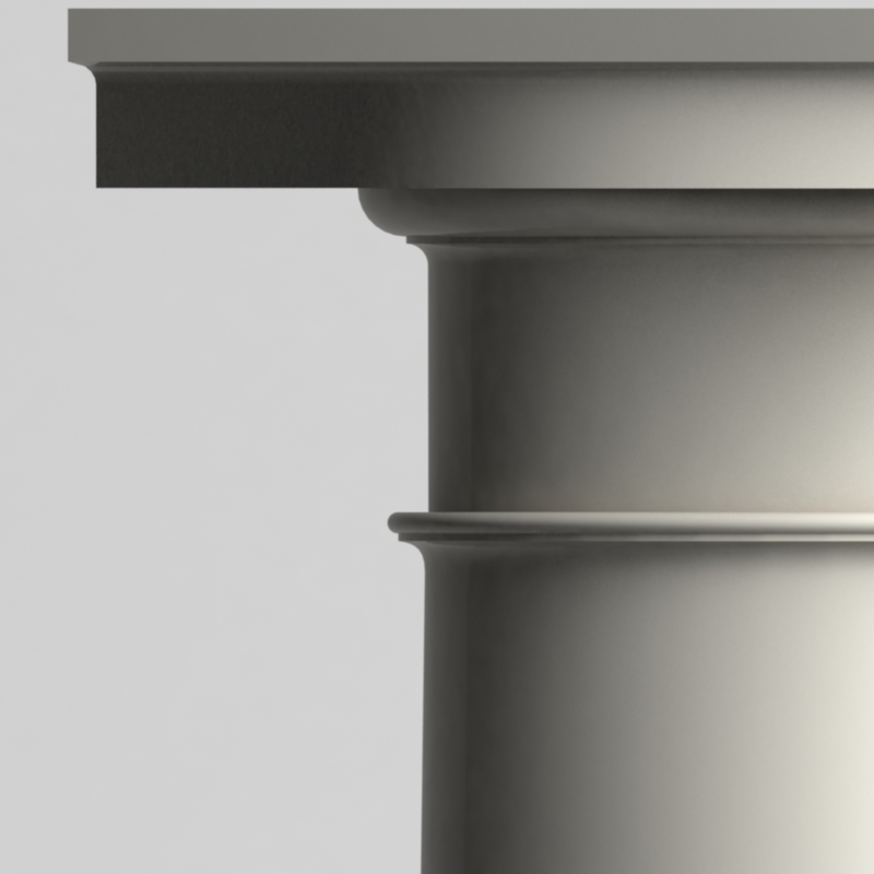 ancient roman tuscan column 3d model
