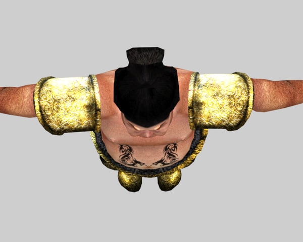 3ds sumo warrior ready