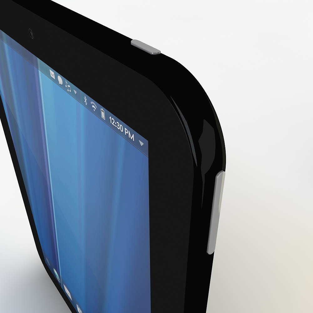 3d hp touchpad touch model