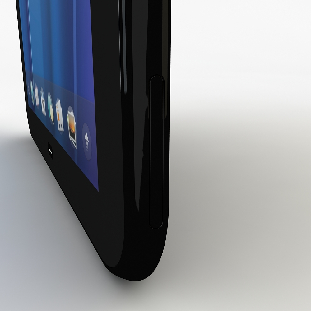 3d hp touchpad touch model