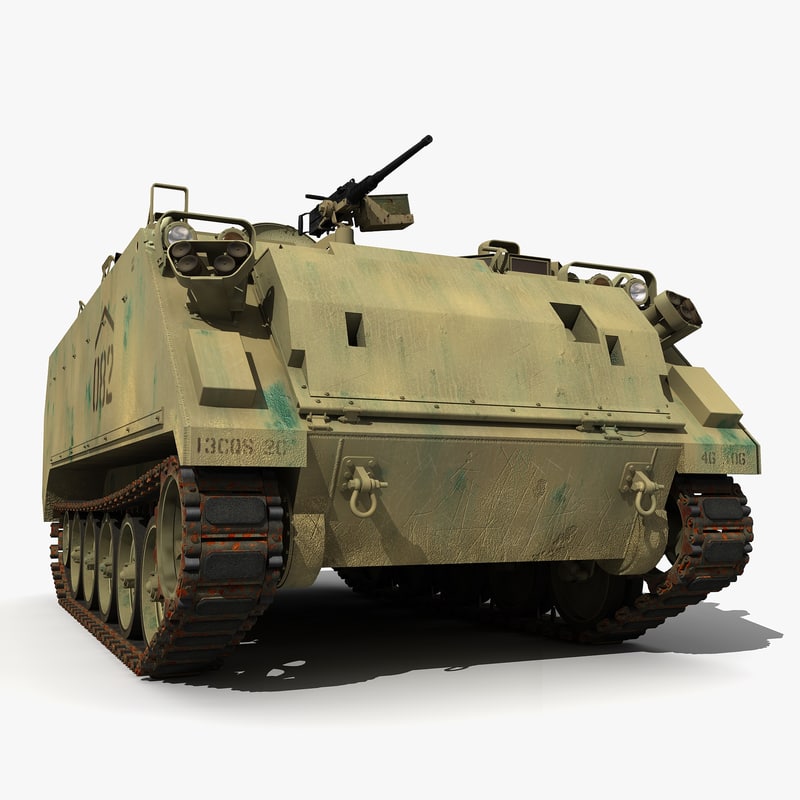 3d m2 m113 m113a3 version model