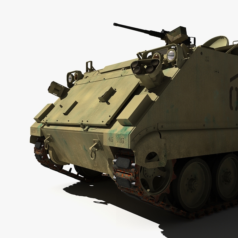 3d m2 m113 m113a3 version model