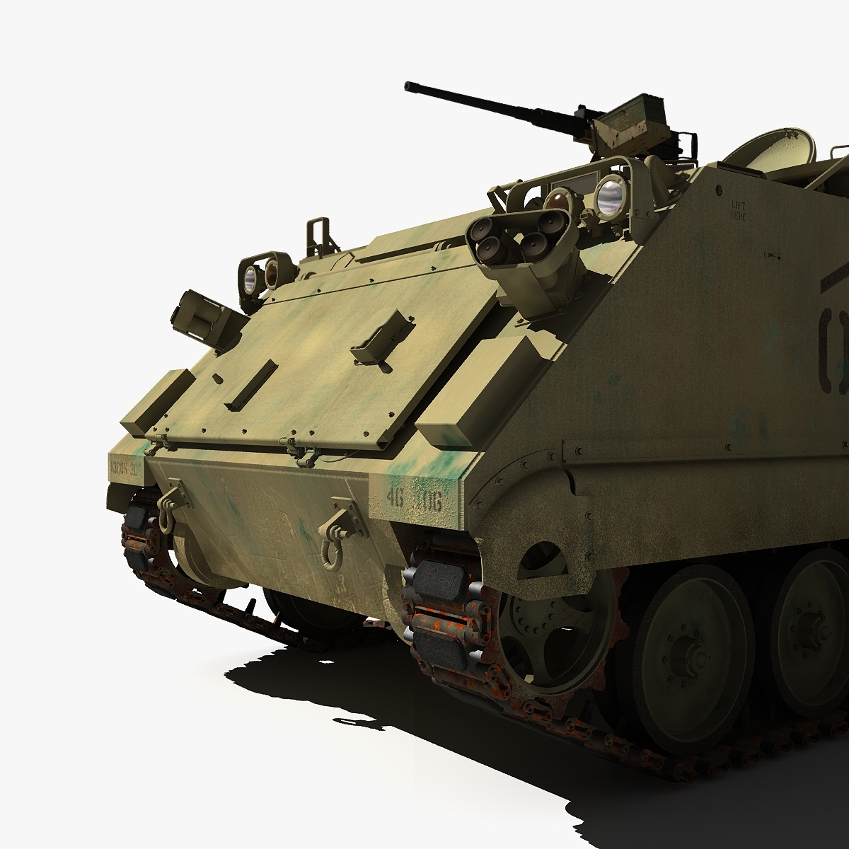3d m2 m113 m113a3 version model