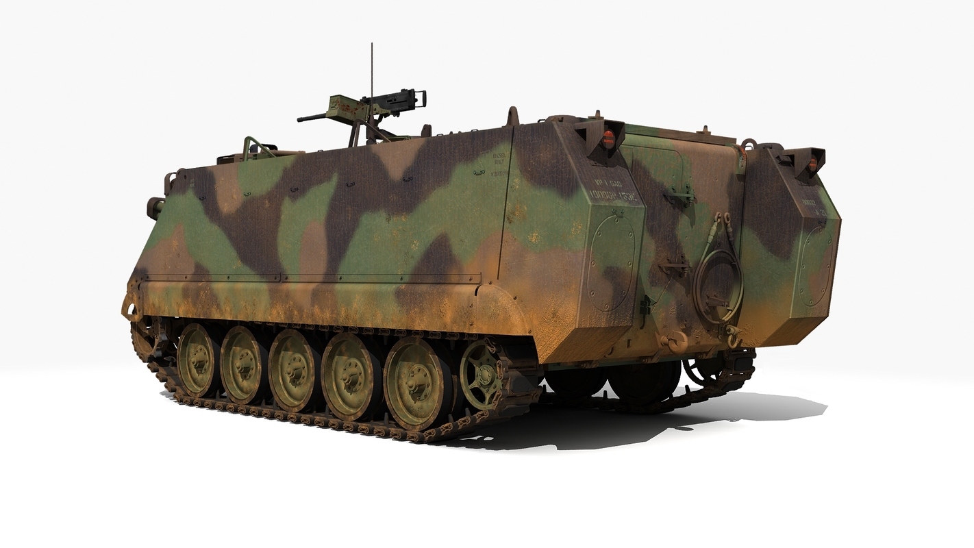 m2 m113 m113a3 3d max