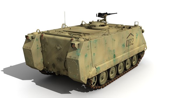 modelo 3d Versión del desierto M113A3 - TurboSquid 616477