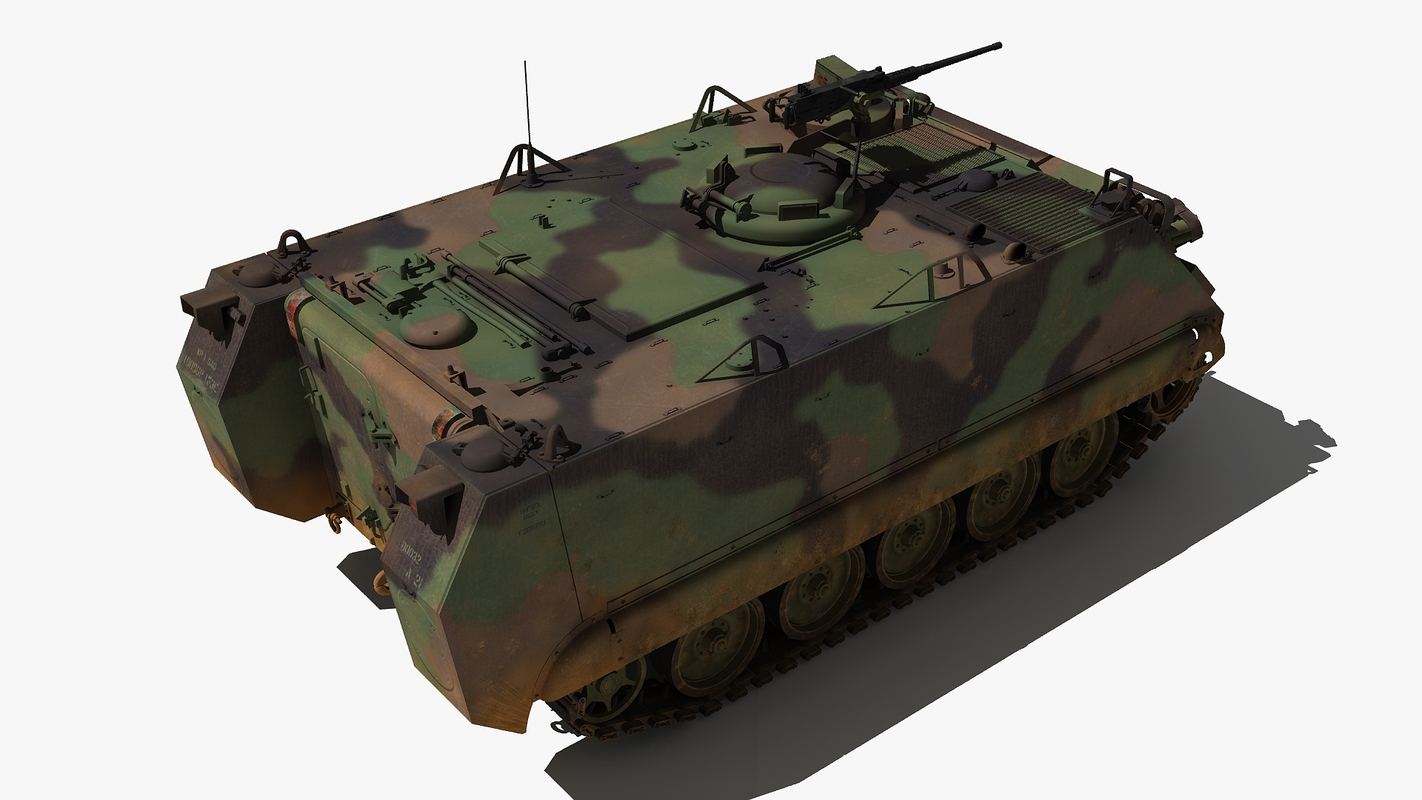 m2 m113 m113a3 3d max