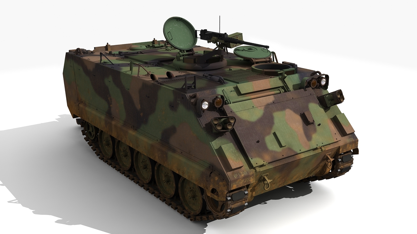 m2 m113 m113a3 3d max