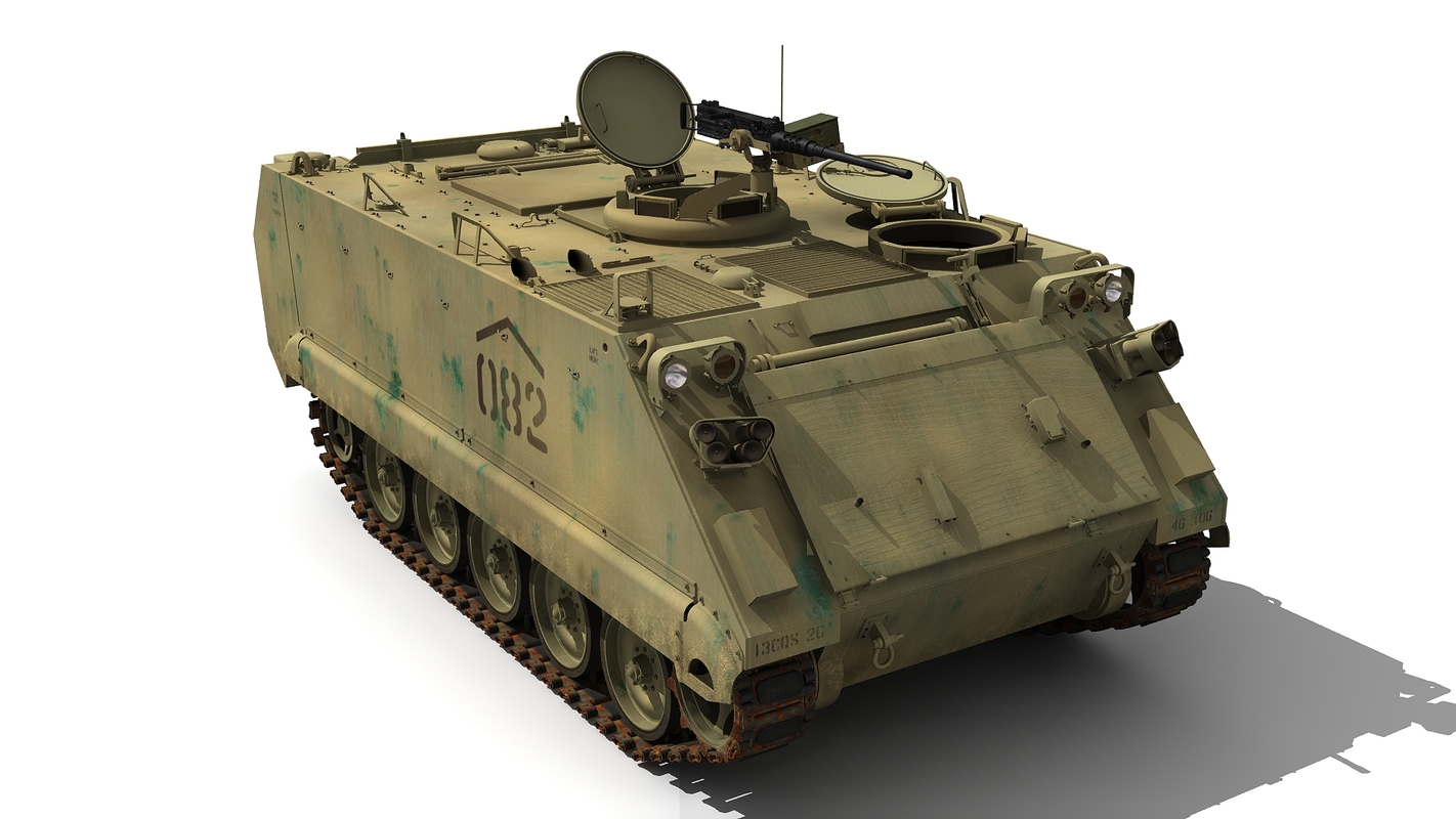3d m2 m113 m113a3 version model
