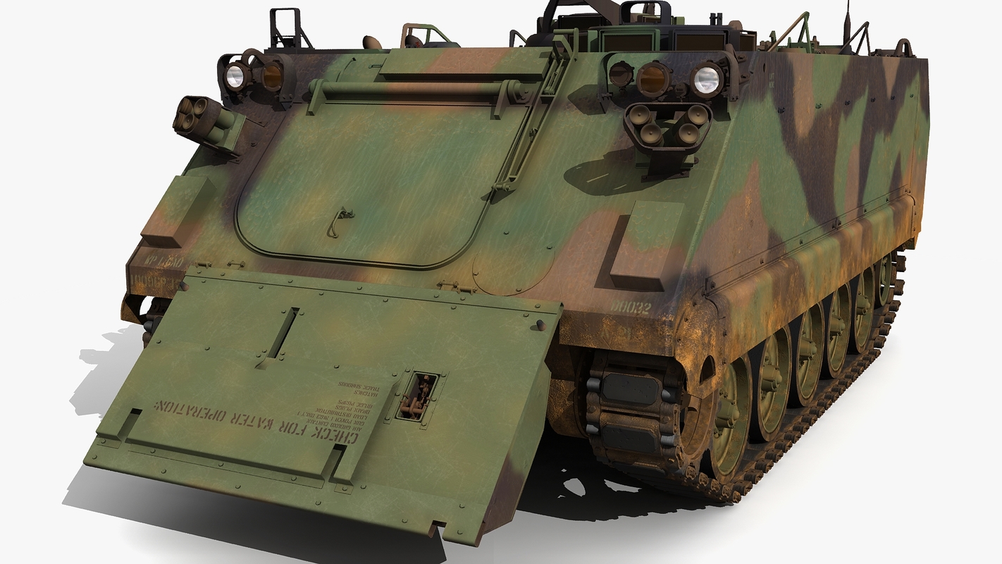 m2 m113 m113a3 3d max