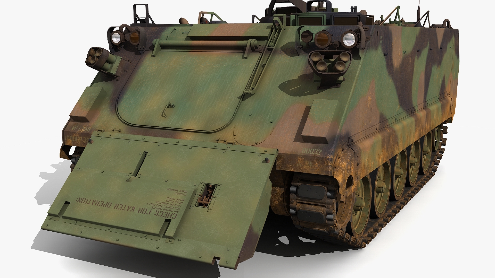 m2 m113 m113a3 3d max